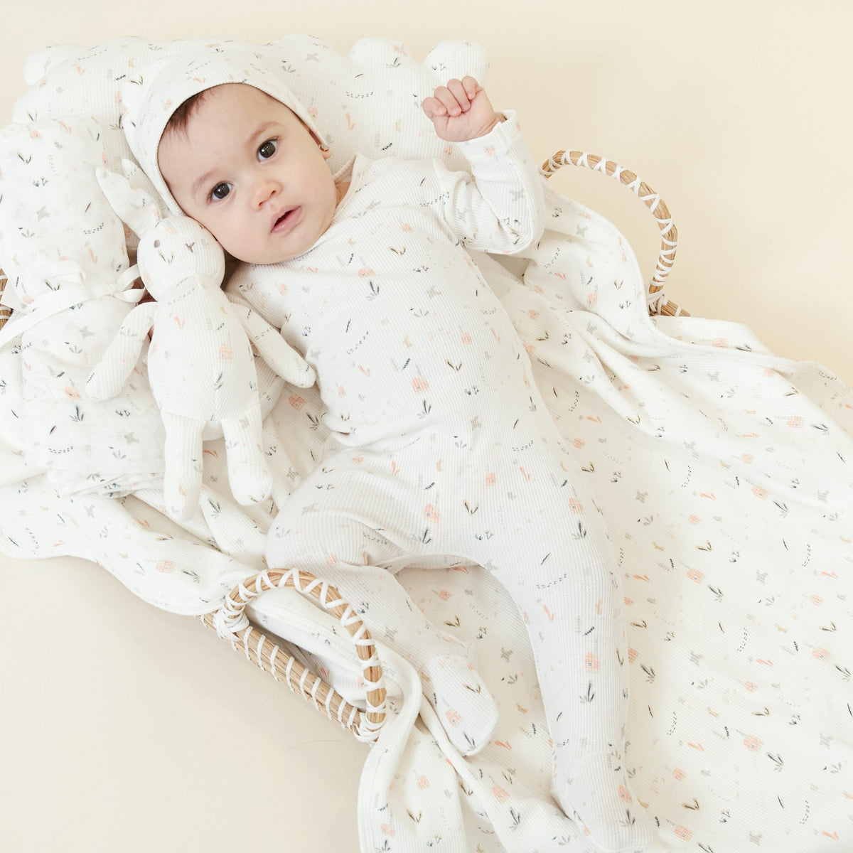 Kipp Baby Pink Botanical Layette Set – Belle Tete Baby