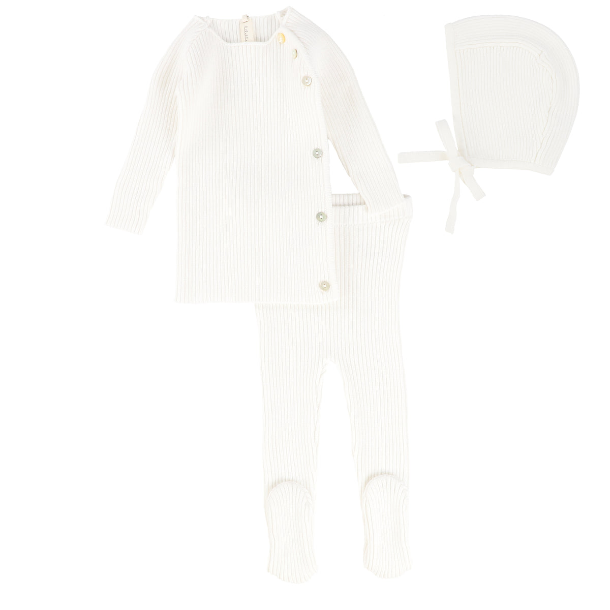 Lilette by Lil Legs White Knit Set – Belle Tete Baby